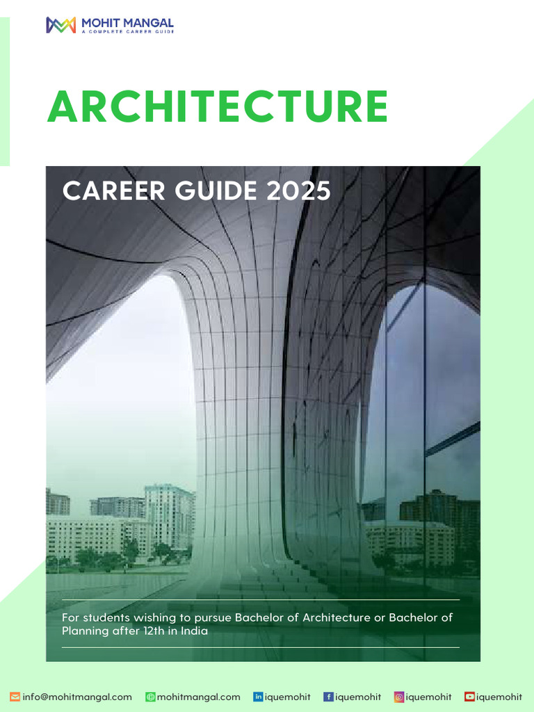 Careers in Architecture | PDF | Urban Planning | Architect