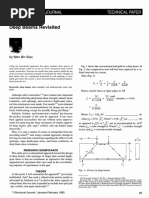 Deep Beam Design | PDF | Beam (Structure) | Bending