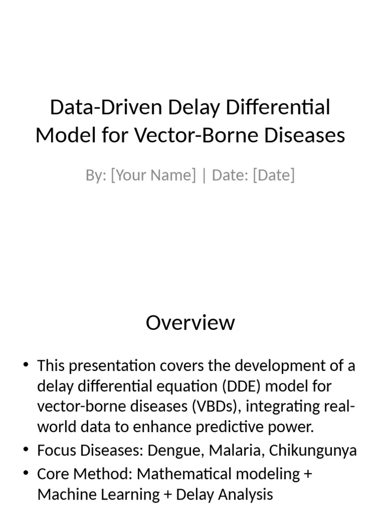 Advanced DDE Model VBD Presentation | PDF