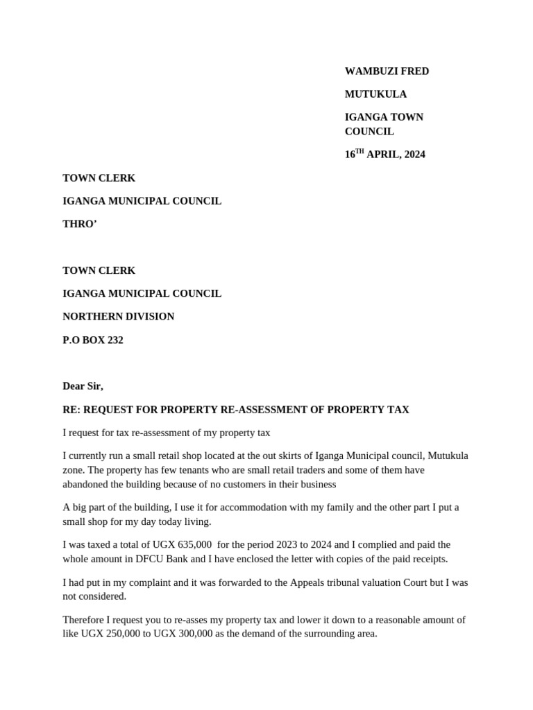 Property Tax Document | PDF