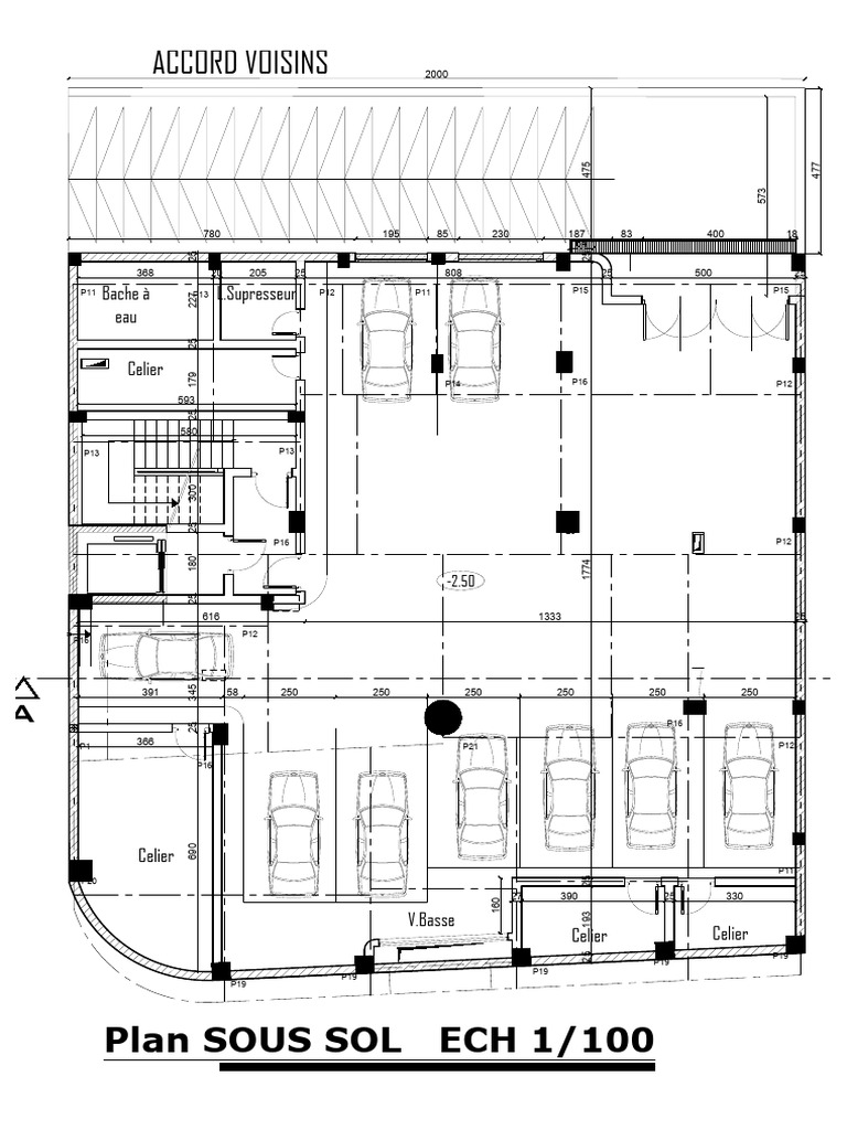 Plan de Sous-Sol détaillé | PDF
