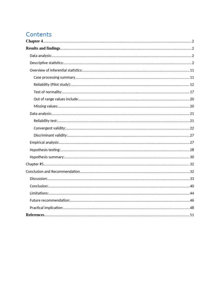 WFH Chap4,5 | PDF | Statistics | Validity (Statistics)