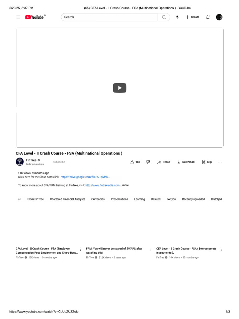 Crash Course - Optimised | PDF