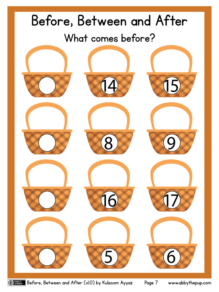 Before, Between, and After Explained | PDF