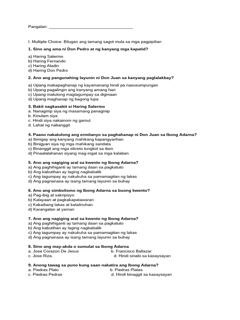 Grade 7-Filipino-4th | PDF