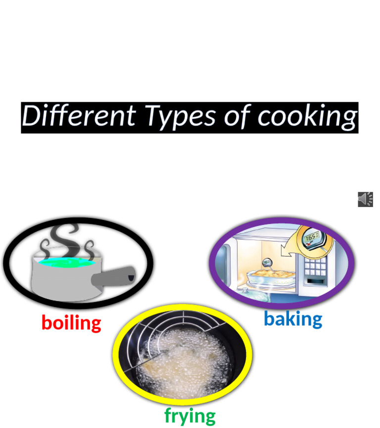 Different Types of Cooking | PDF
