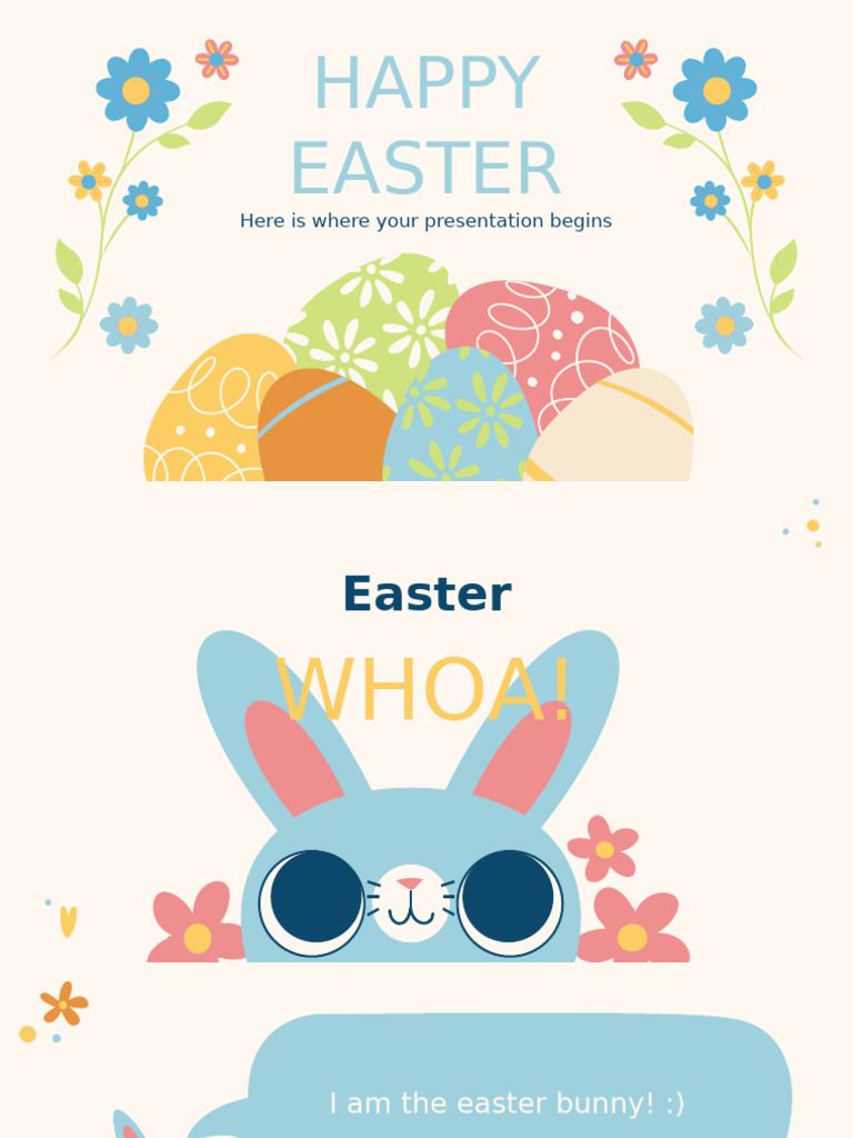 Easter Bunny Presentation Activities | PDF