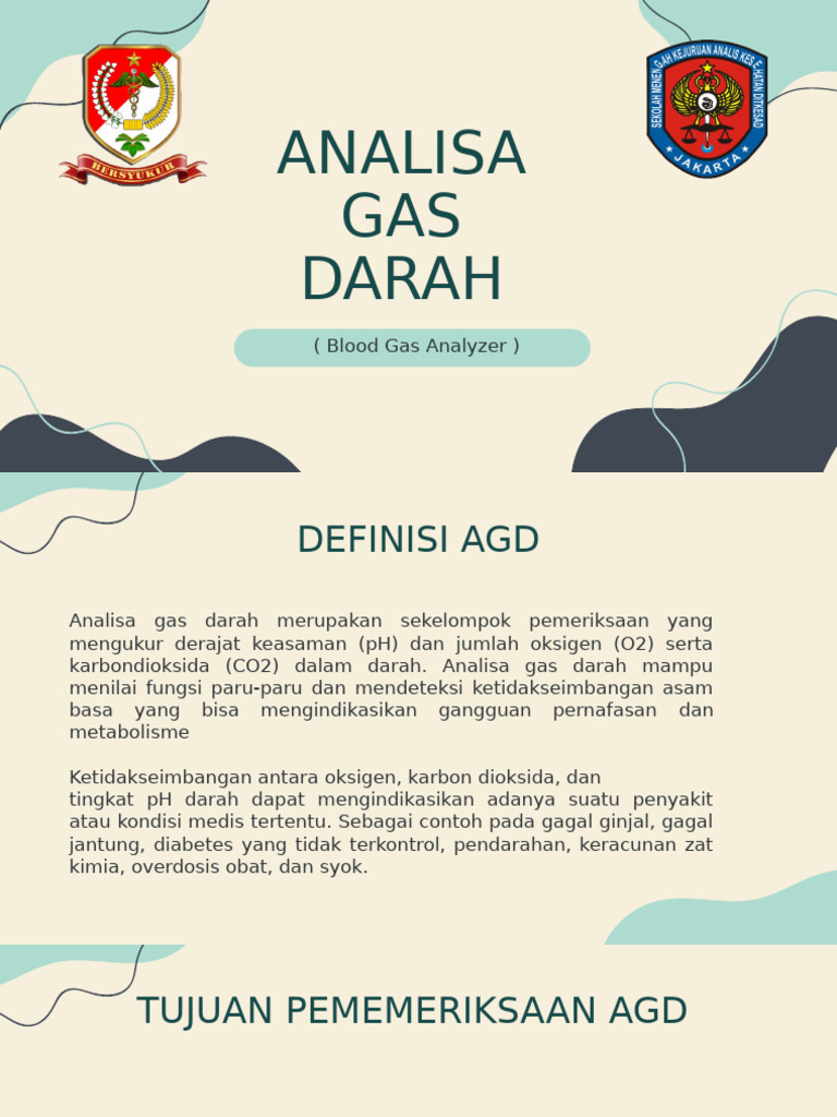 ANALISA GAS DARAH Revisi | PDF