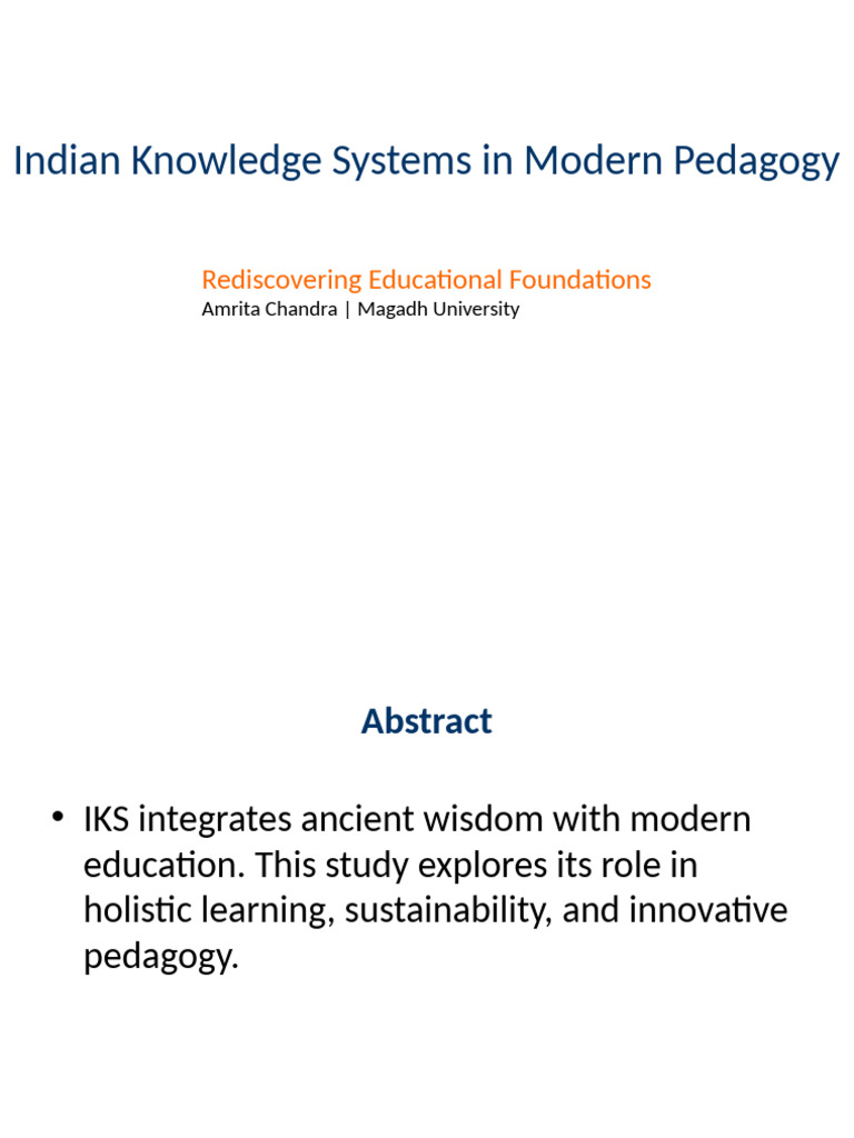 IKS Professional Presentation | PDF