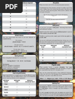 Pathfinder Advancement Chart, Medium Track | PDF