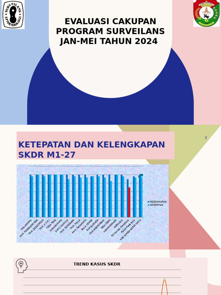 Evaluasi cakupan PROGRAM SURVEILANS jan-jUNI tahun 2024 | PDF
