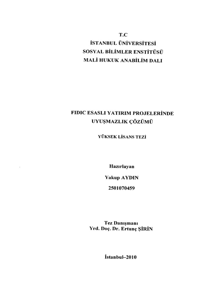 Mühendisin Hakimlik Rolü SF 51 52 | PDF