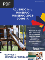 Resumen Acuerdo Nro. Mineduc-Mineduc-2023-00008-A | PDF | Plan de estudios | Maestros