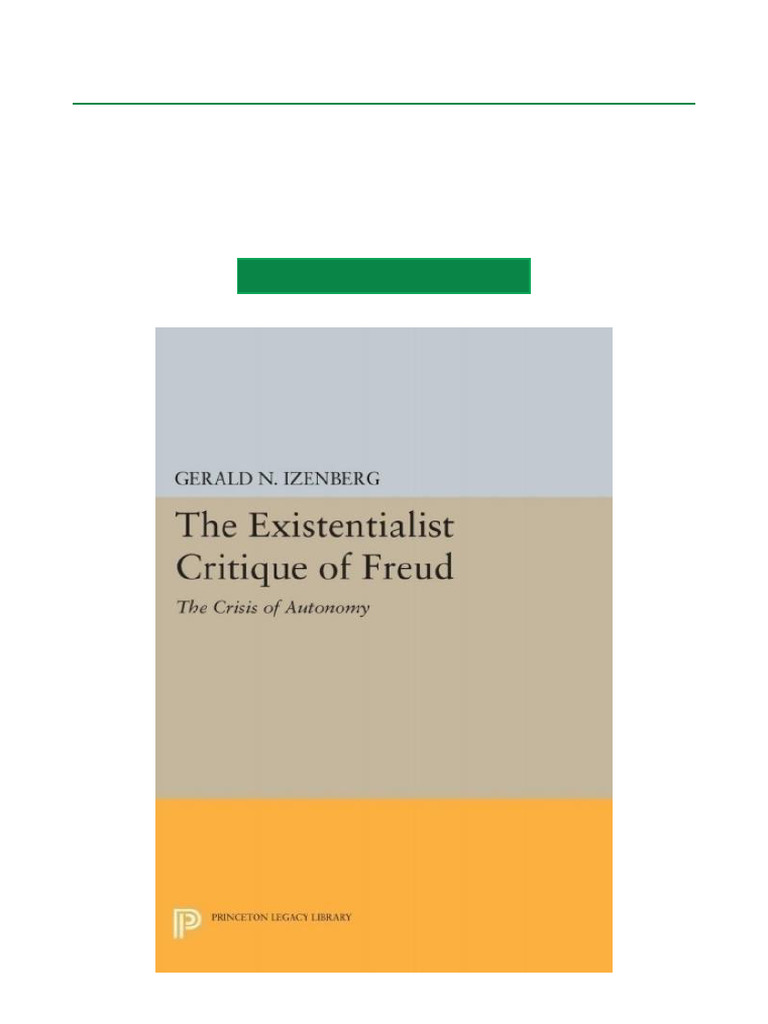 Read The Existentialist Critique of Freud The Crisis of Autonomy Full ...
