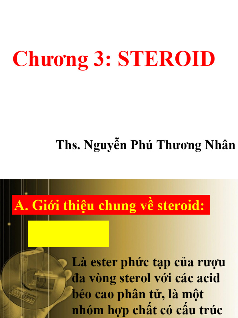 Chapter3 Steroid | PDF