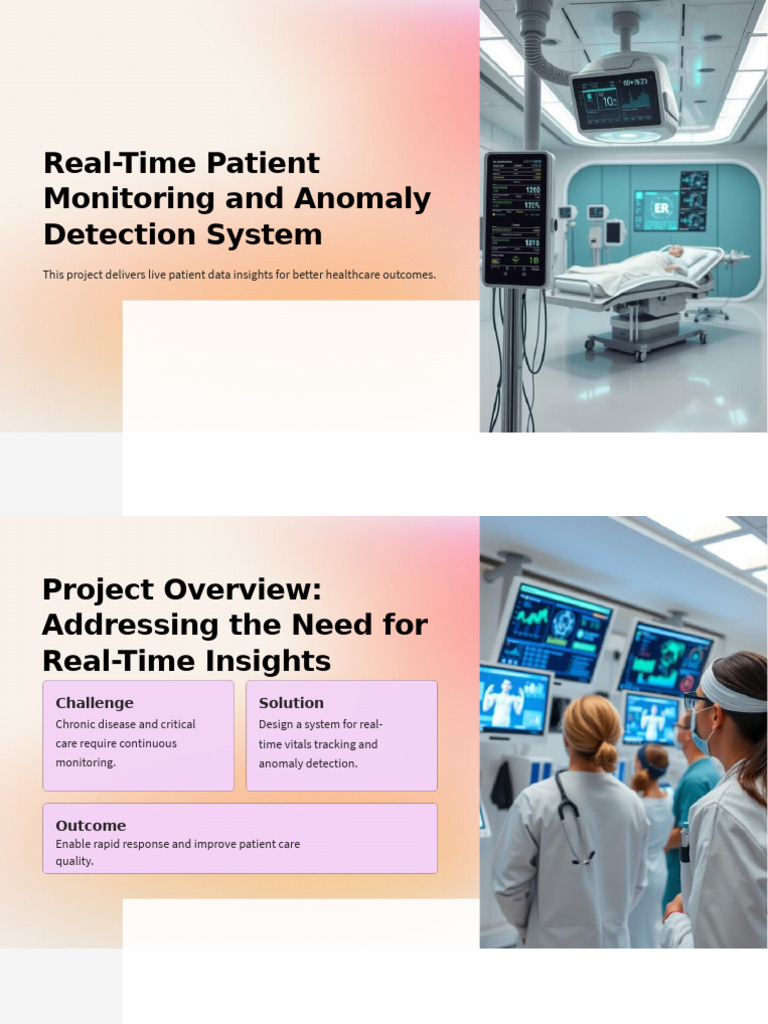 Real Time Patient Monitoring and Anomaly Detection System | PDF | Machine Learning | Data