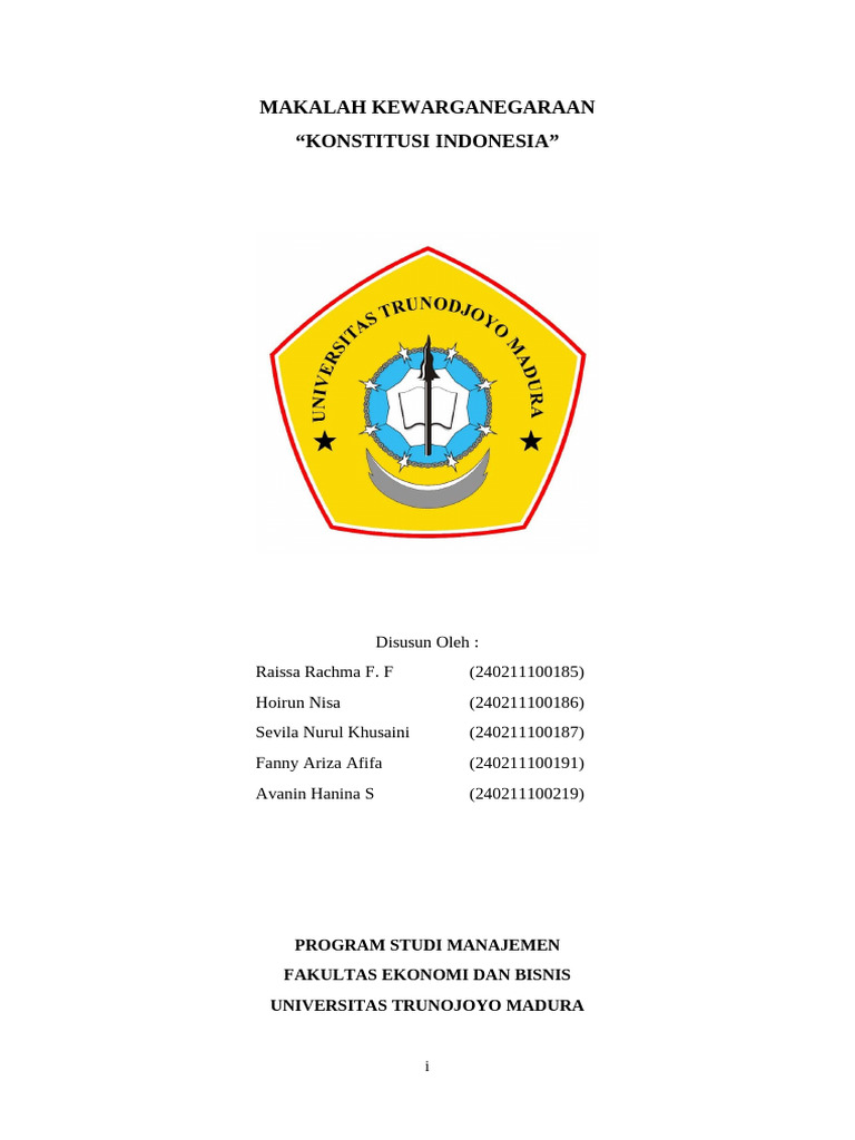 Makalah Kel.5 KWN Konstitusi Negara | PDF