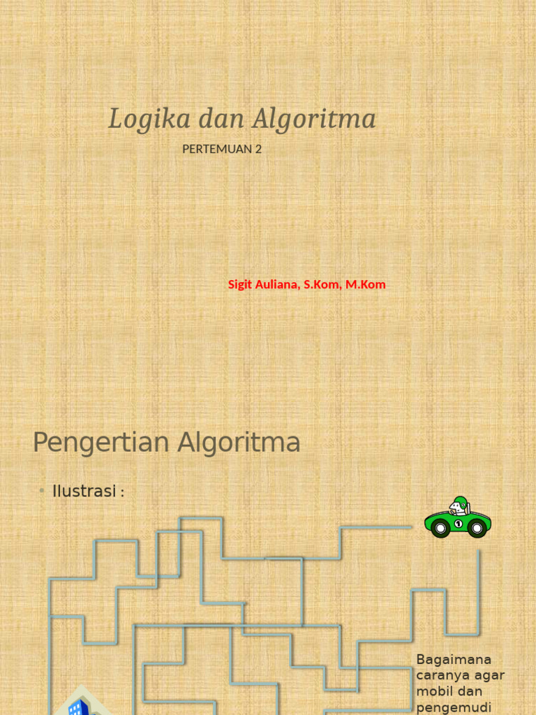 Materi 2a Algoritma | PDF