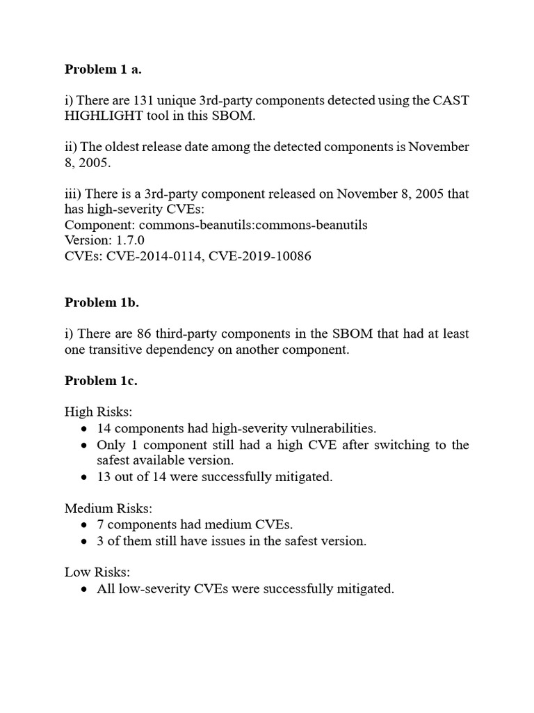 Cyber - Supply Chain Risk Management (C-SCRM) Assignment | PDF