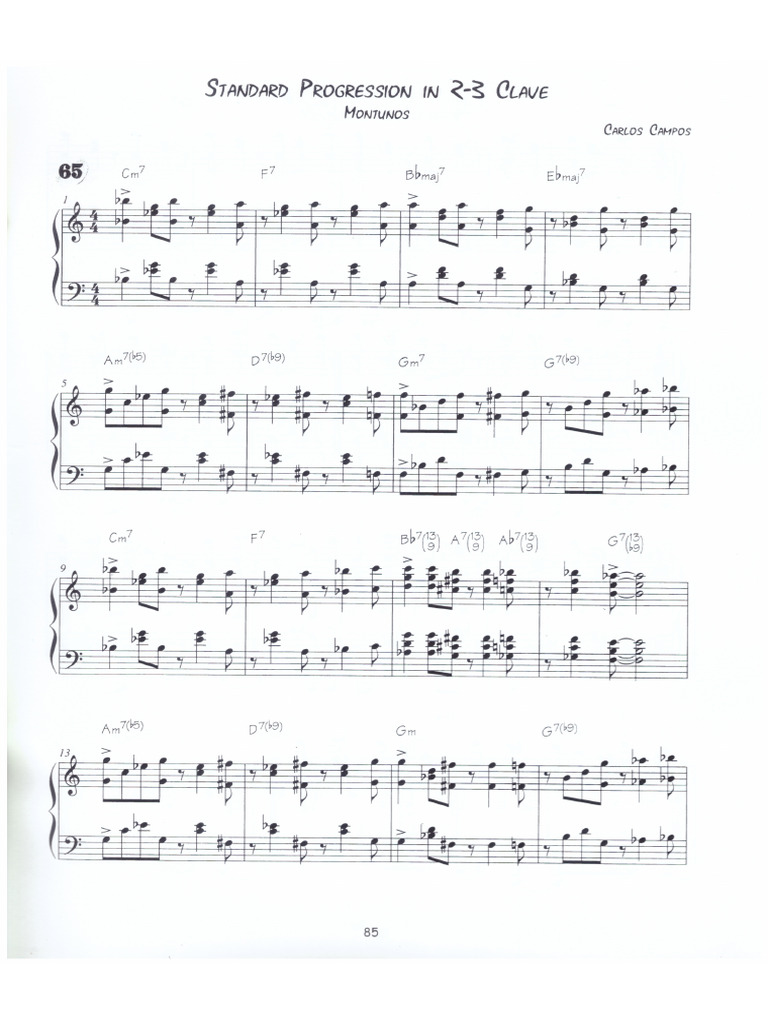 Standard Progression | PDF