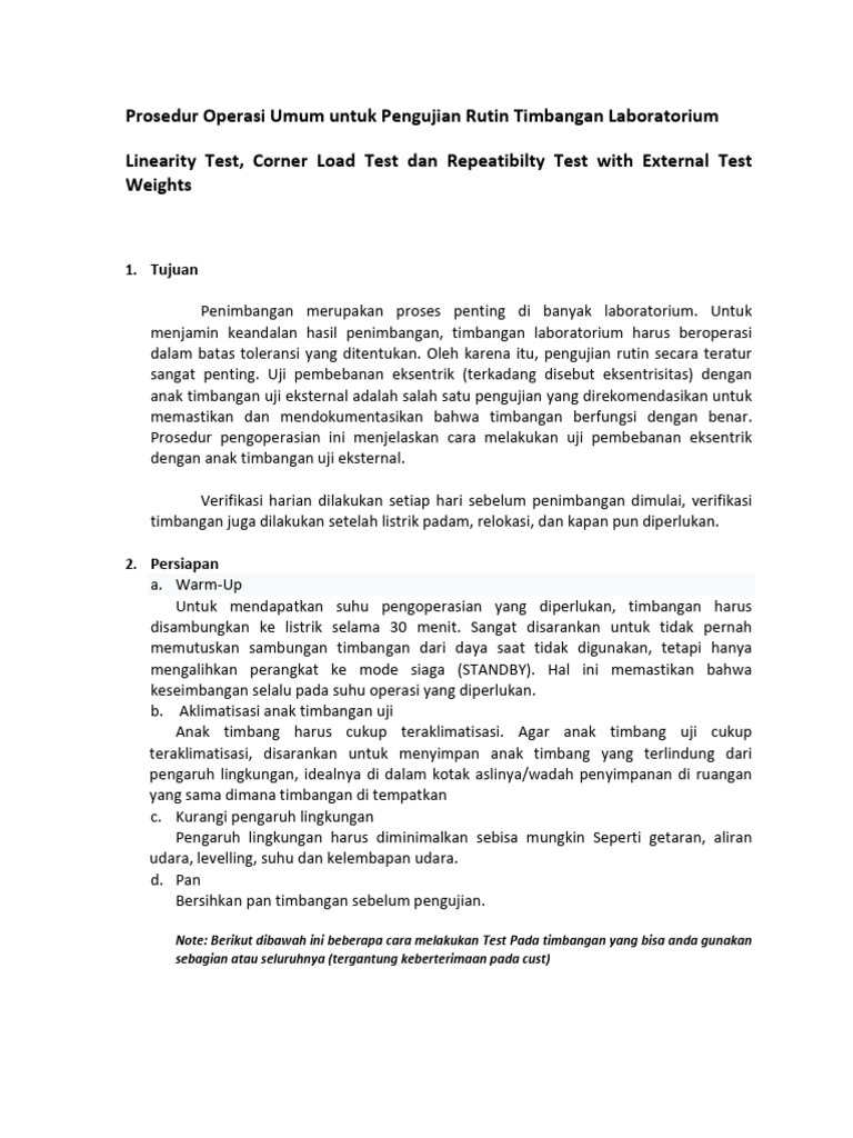 Prosedur Eccentric Test.. | PDF