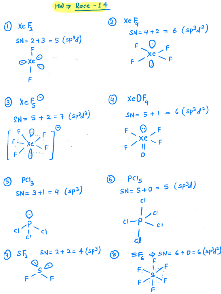 Shape: Trigonal | PDF | Molecules