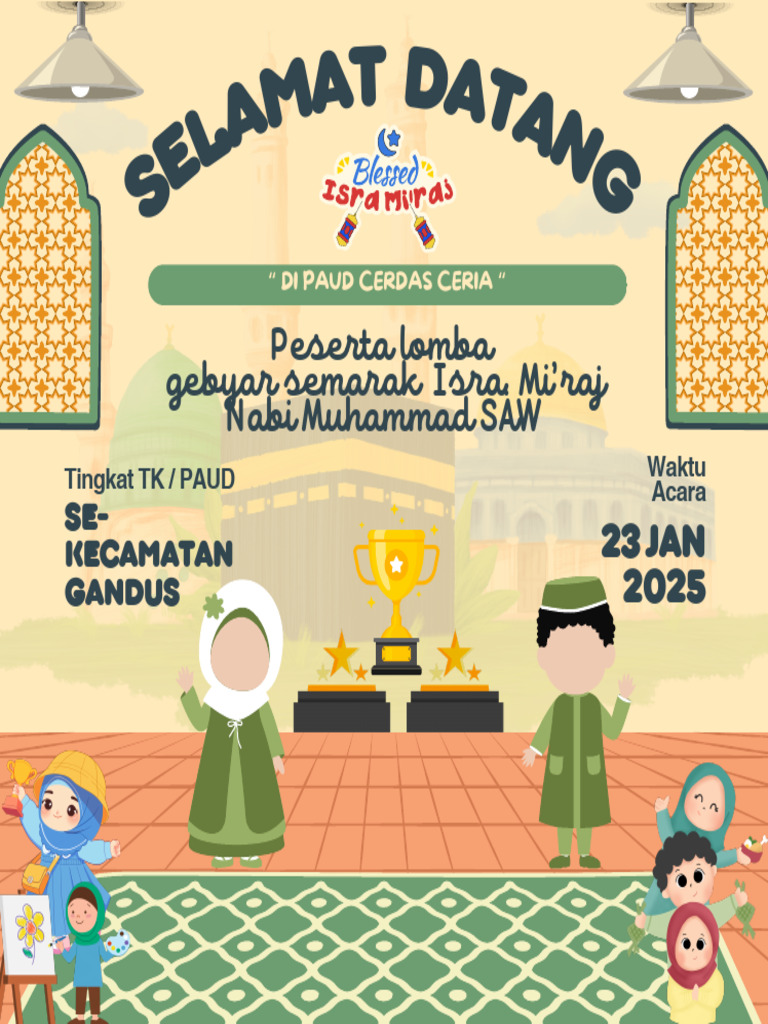 Poster Welcome Lomba Awr | PDF