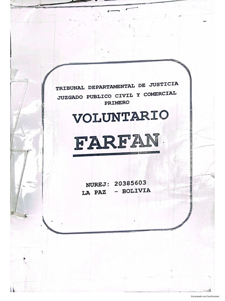 Proceso Aceptación de Herencia Beneficio de Inventario (Farfán) | PDF