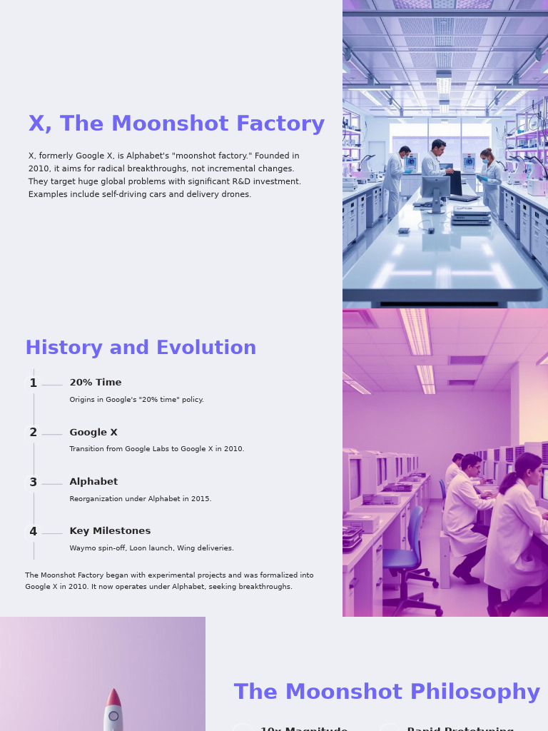 Inside Alphabet's Moonshot Factory | PDF