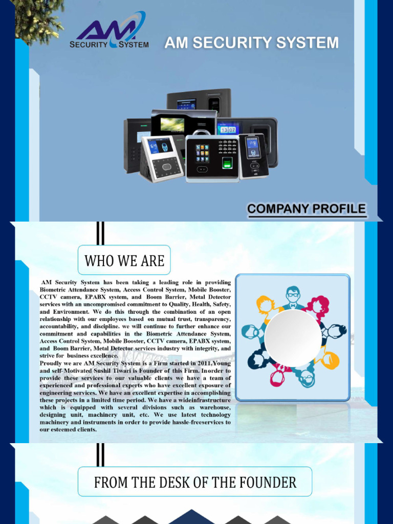 AM Security System Profile 1 | PDF