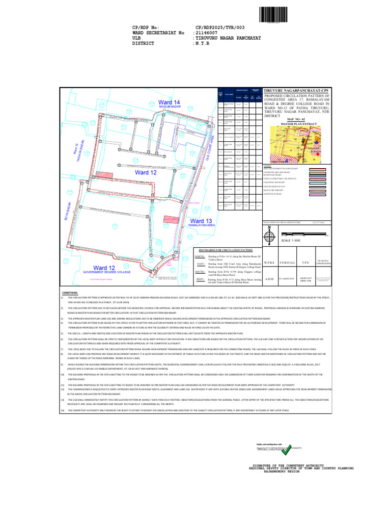 Tiruvuru Approved CP3 | PDF