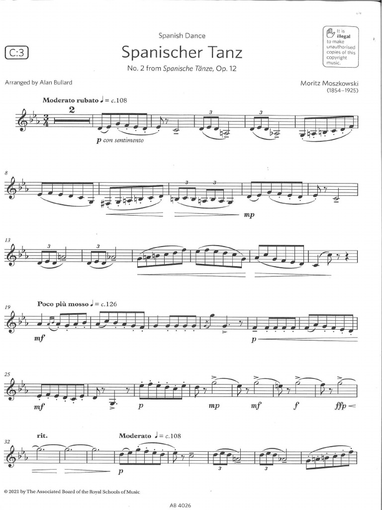 Spanischer Tanz | PDF