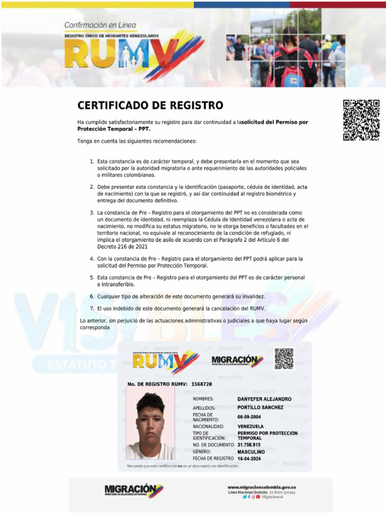 RUMV Alejandro Portillo | PDF