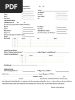 Survey Plan Application Form Goa | PDF