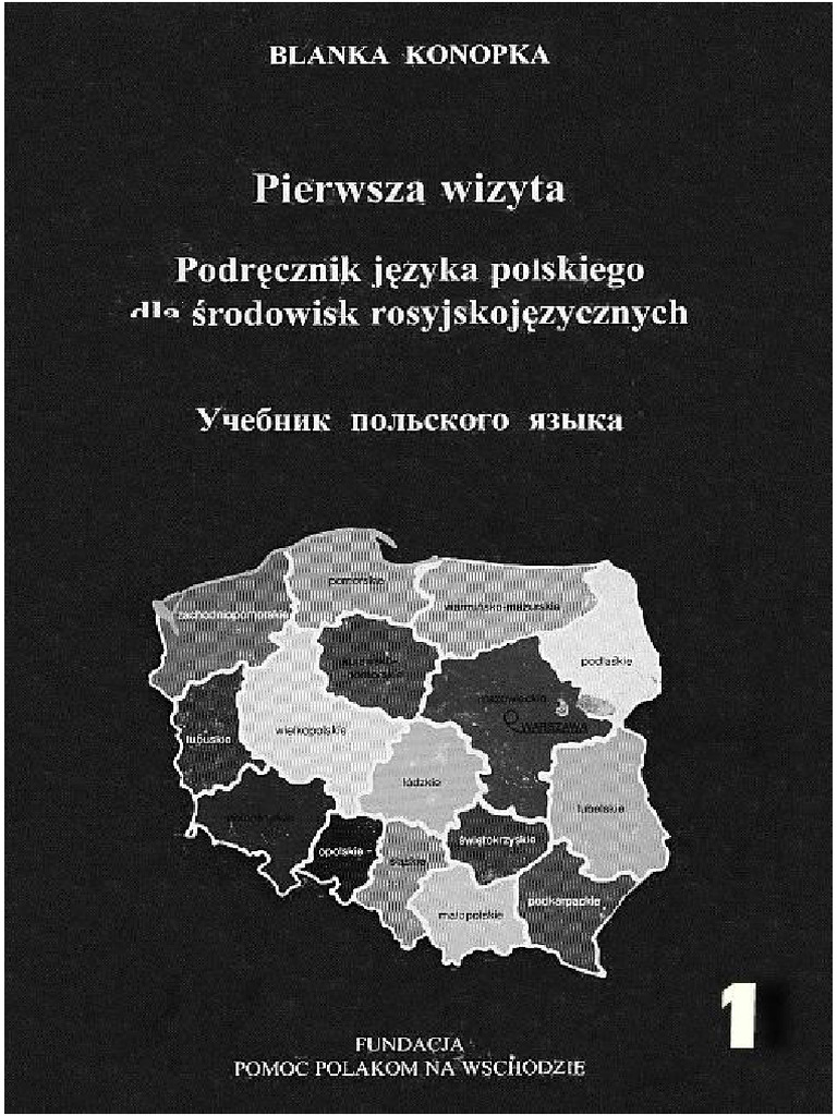 Blanka Konopka CZ 1 Podr 281 Cznik J 281 Zyka Polskie | PDF