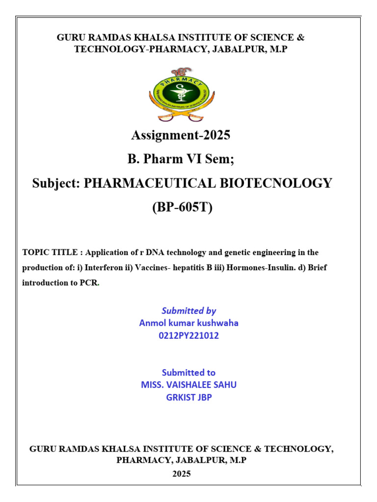 Biotect Anmol | PDF