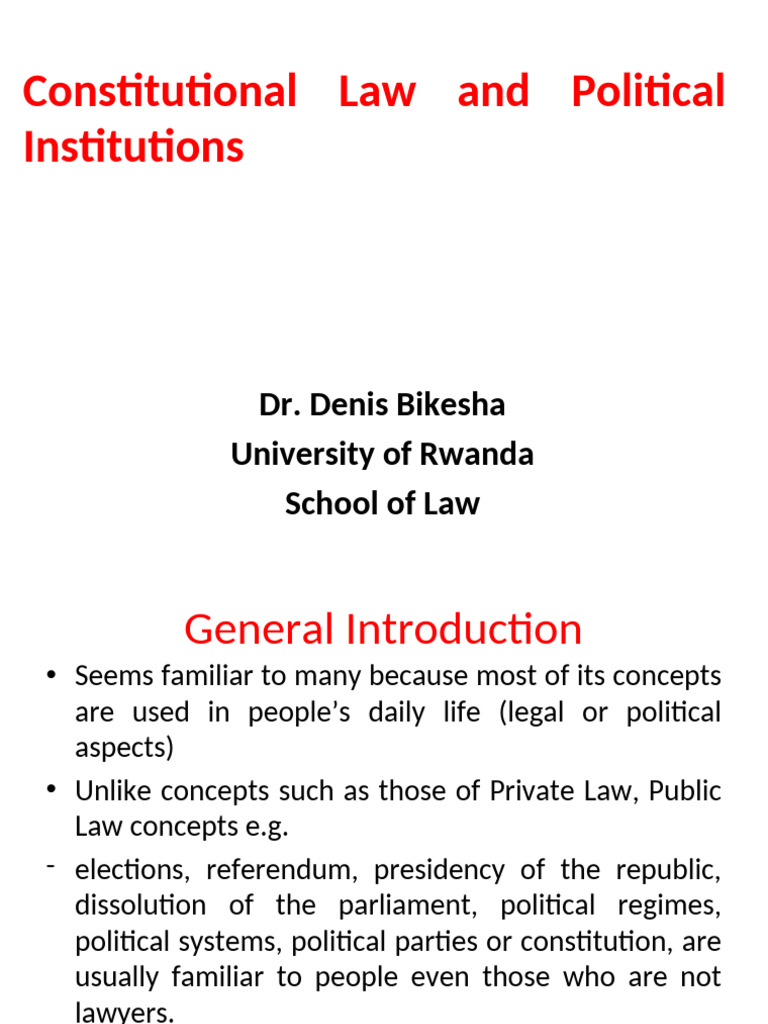 Constitutional Law 2018 | PDF | Constitution | Democracy