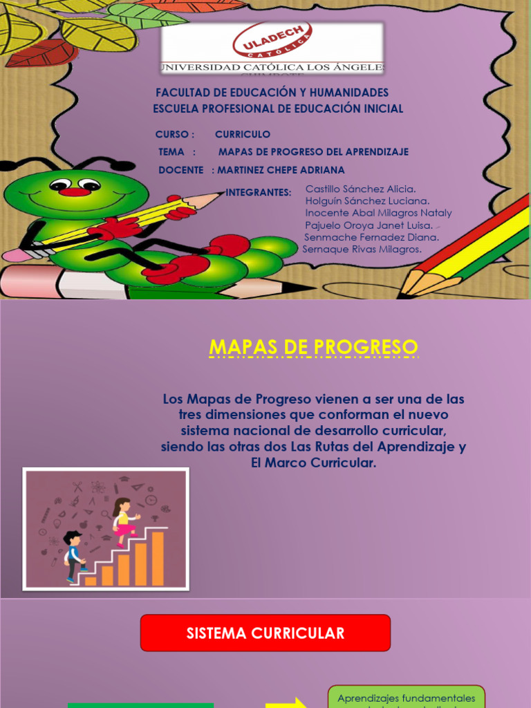 Mapas de Progreso Del Aprendizaje. | PDF | Aprendizaje | Plan de estudios