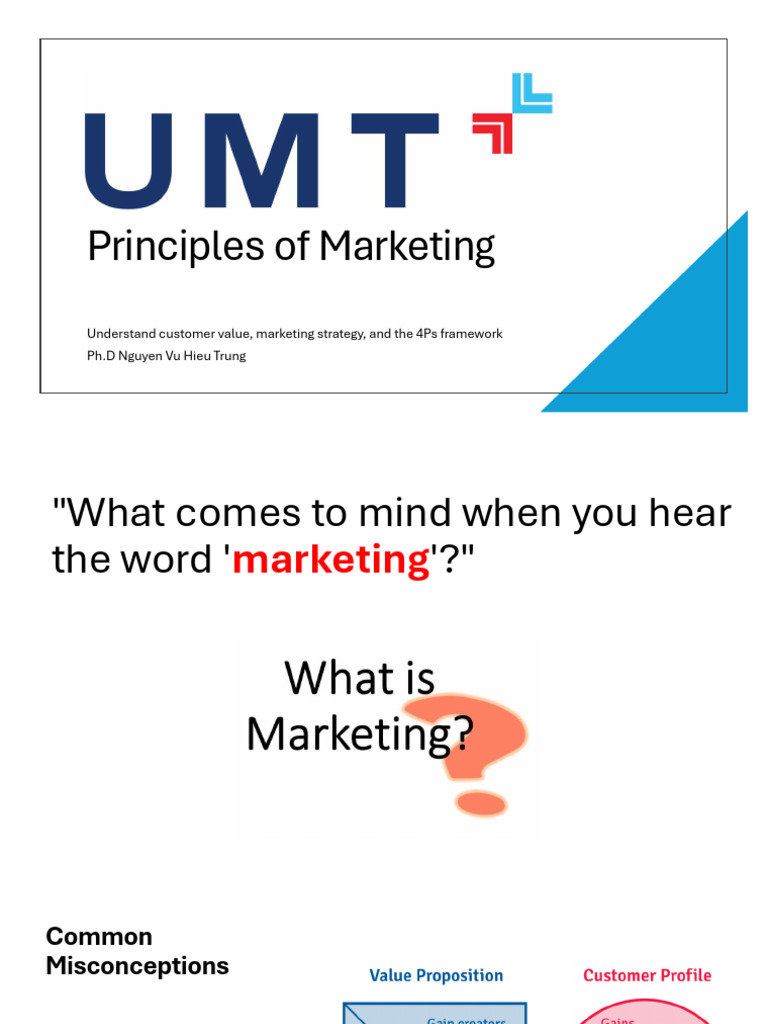 Marketing Principles and Strategies Explained | PDF | Marketing ...