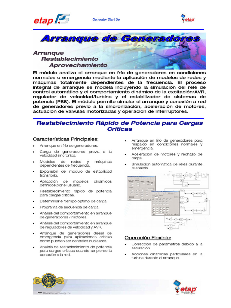 Arranque Generadores | PDF | Generador eléctrico | Relé