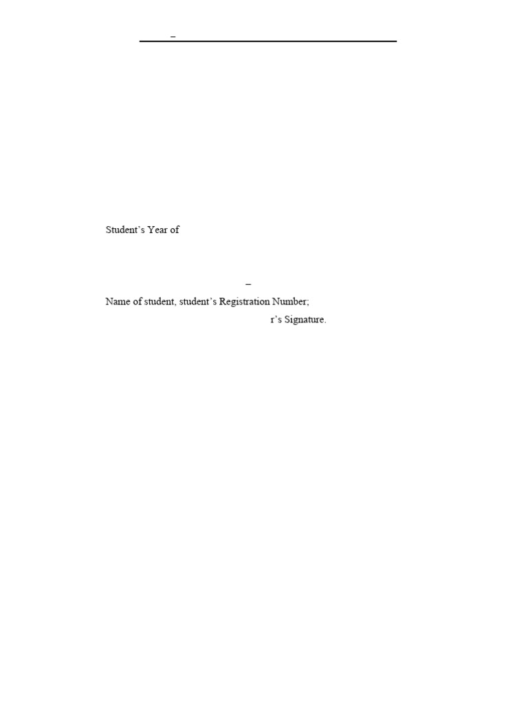 A - Field Attachment Report Format and Guide | PDF