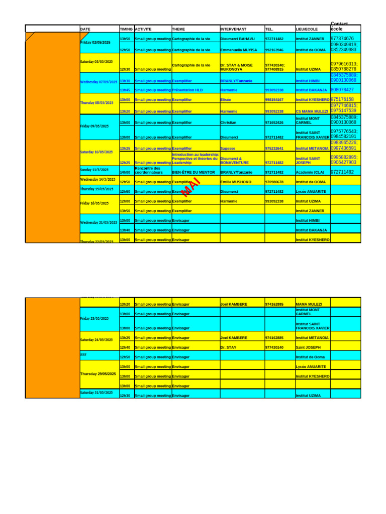 HLD Proposition MAI 2025 | PDF