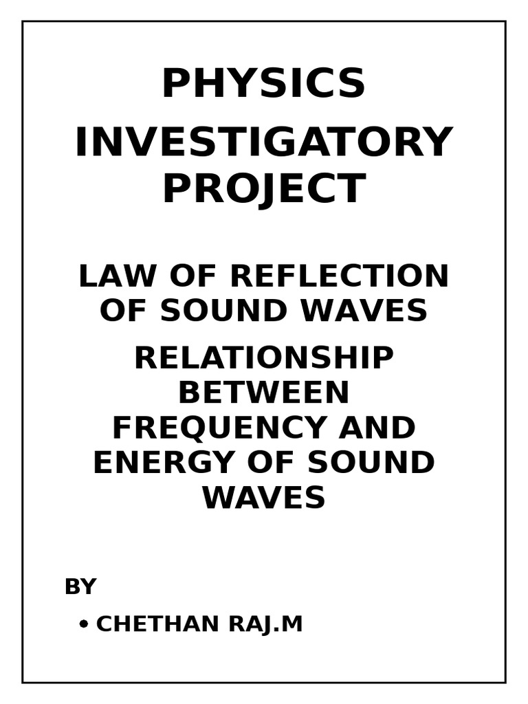 PHYSICS1 | PDF | Waves | Reflection (Physics)