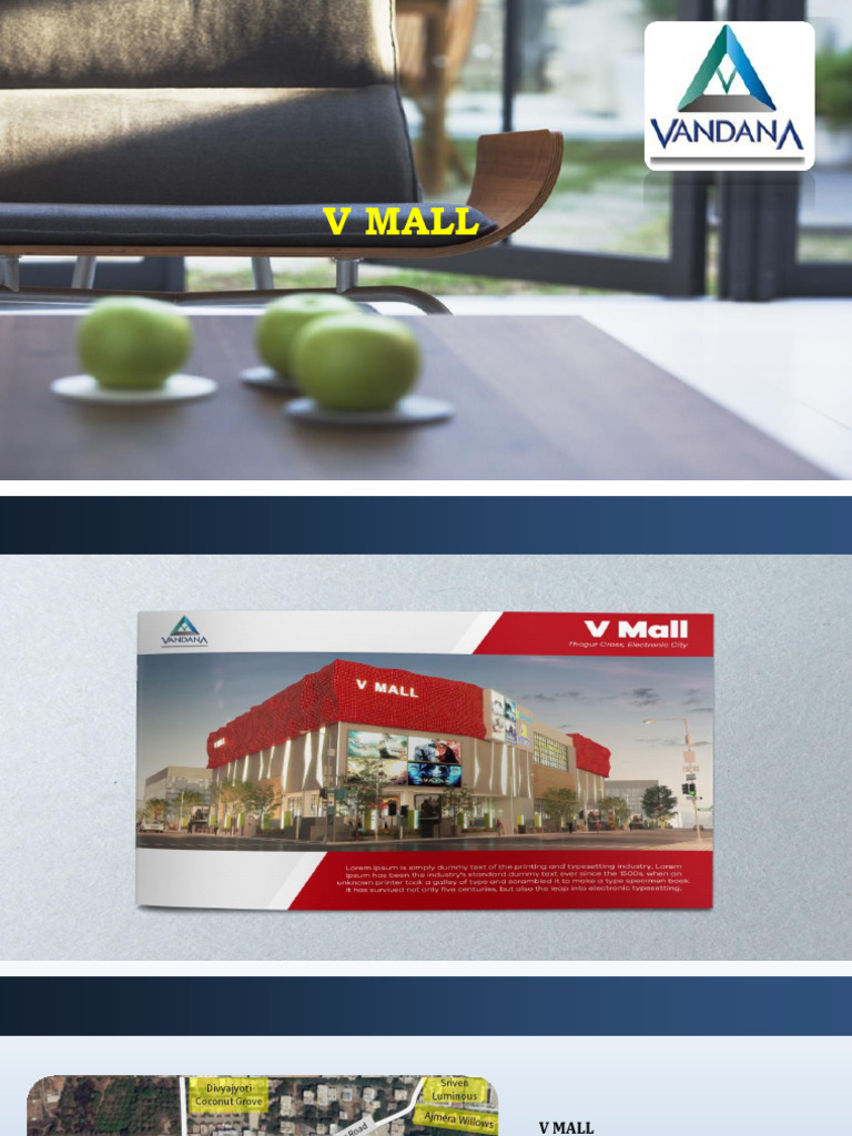 V Mall Commercial Project Overview | PDF