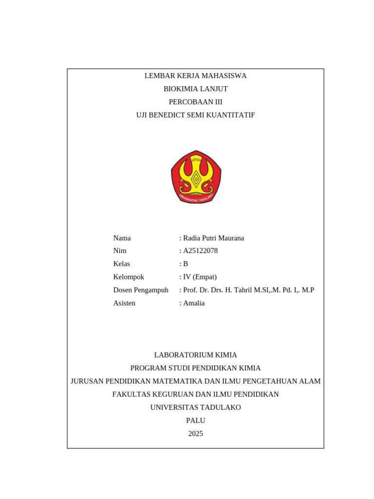LKM Glikolisis Dalam Sel Ragi-6 | PDF