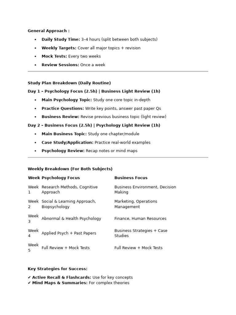 General Approach | PDF