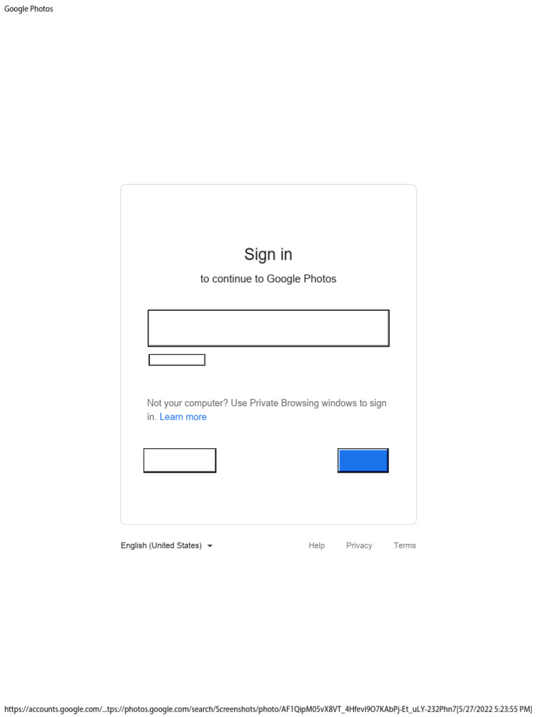 Accessing Google Photos Account | PDF