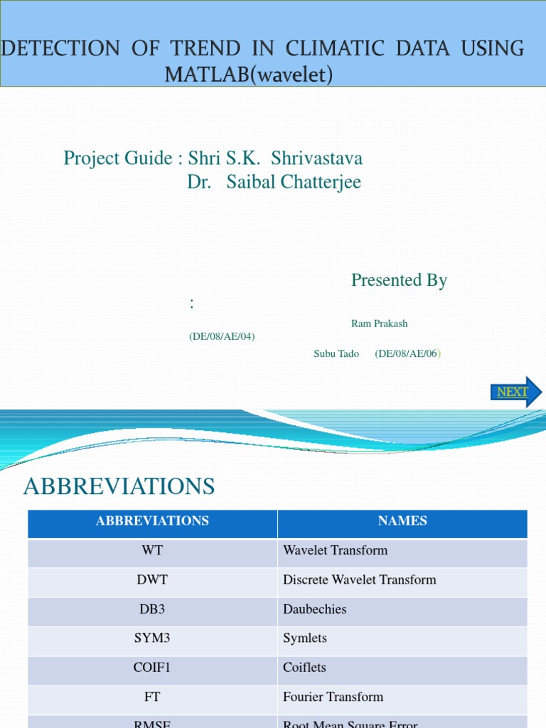 Project Guide: Shri S.K. Shrivastava Dr. Saibal Chatterjee | PDF ...