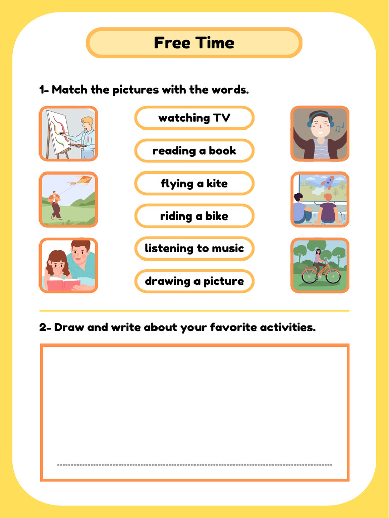 Free Time Activities | PDF