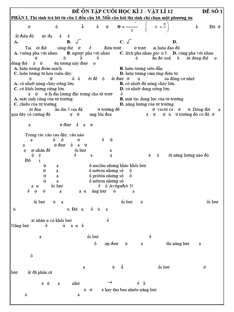 VL12.CK2. De on tap so 1 (2) | PDF